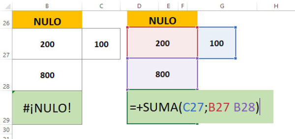 8 tipos de errores de Excel y cómo solucionarlos fácilmente