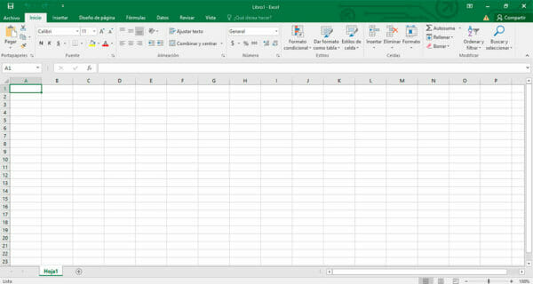 Ventana de Excel - Partes y Elementos de Excel